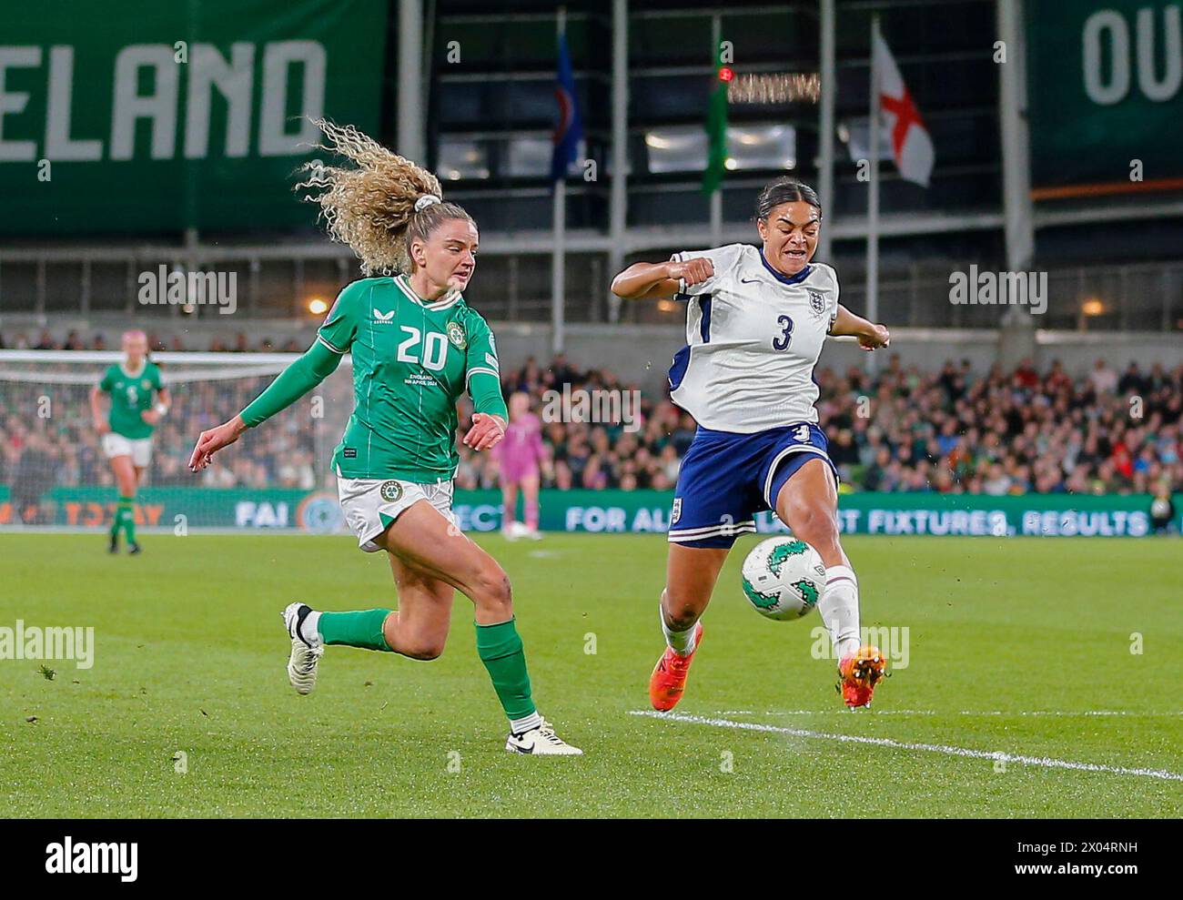 Aviva Stadium, Dublin, Ireland. 9th Apr, 2024. International Football ...