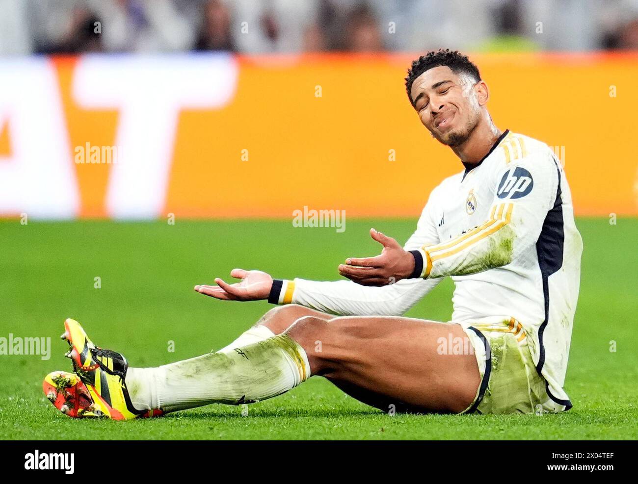 Real Madrid's Jude Bellingham during the UEFA Champions League quarter ...