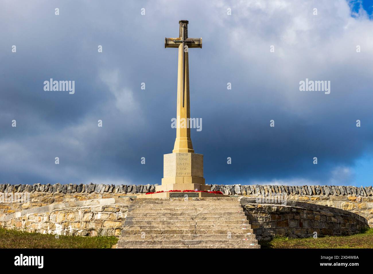 Cross of Sacrifice, Stanley, Falkland Islands, Saturday, December 02 ...
