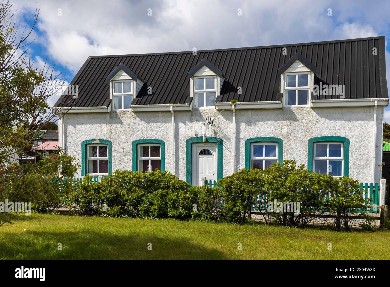 A cottage on Ross Road in Stanley, Falkland Islands, Saturday, December ...
