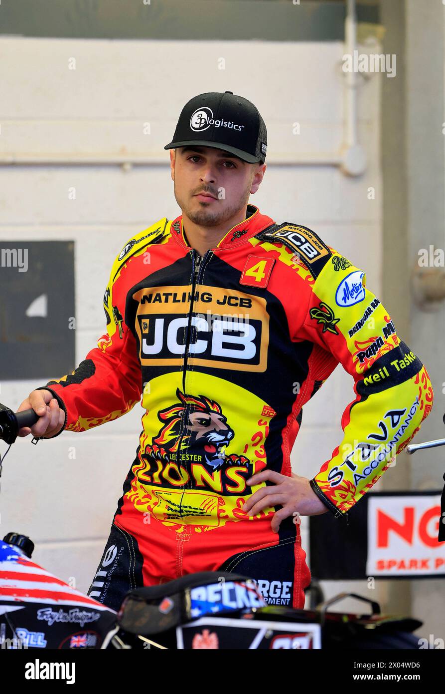 National Speedway Stadium, Manchester on Monday 8th April 2024. Luke ...