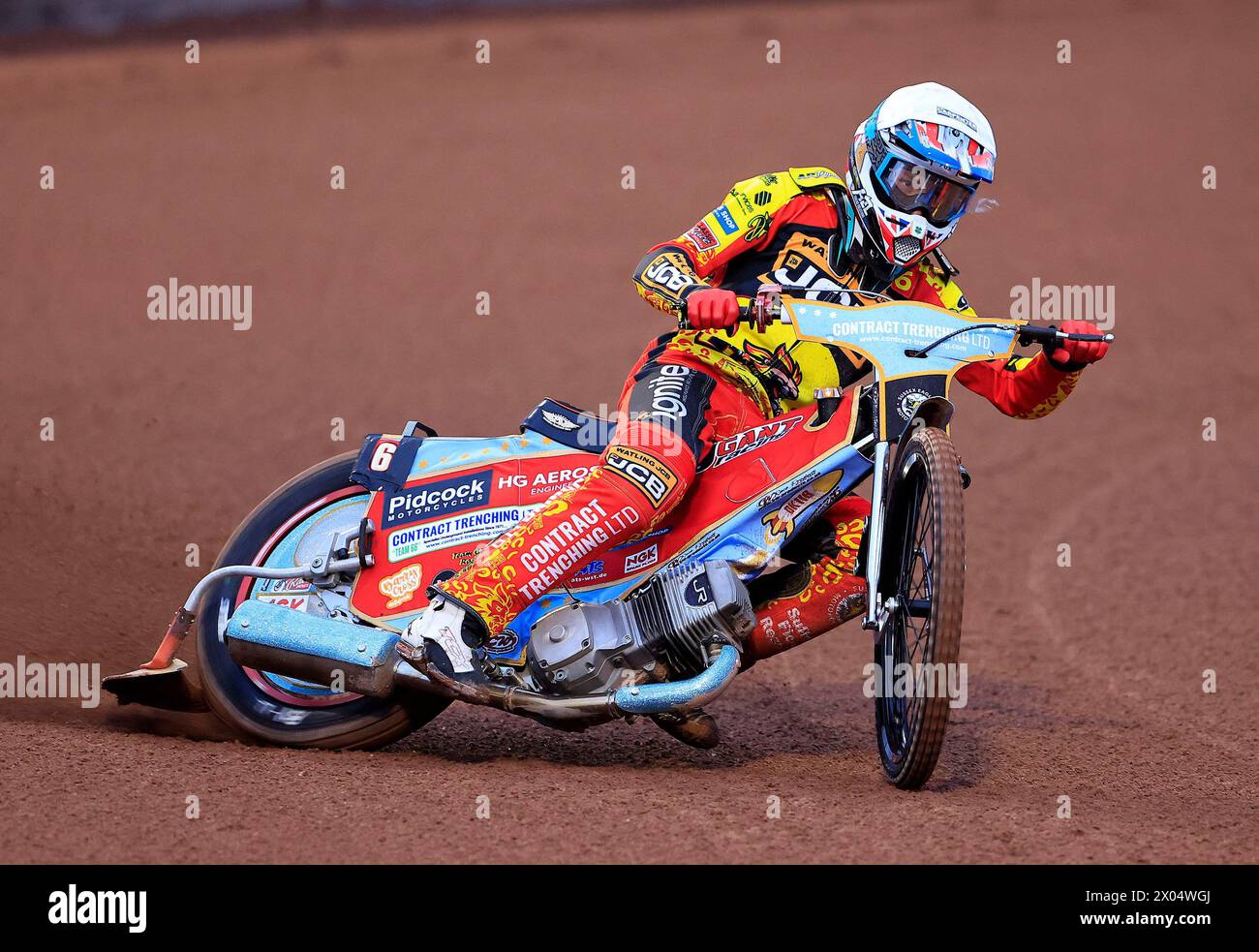 National Speedway Stadium, Manchester on Monday 8th April 2024. Drew ...