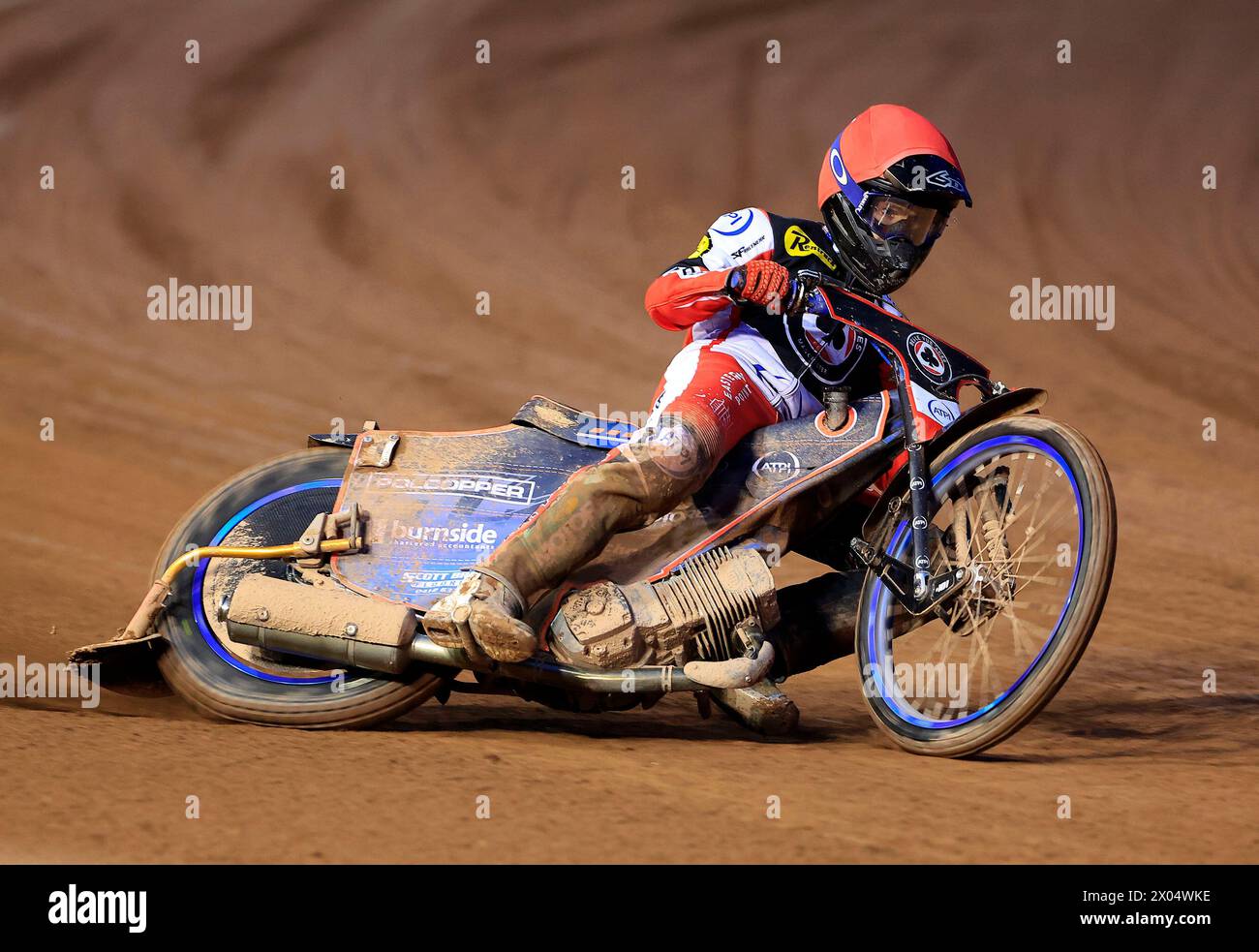 National Speedway Stadium, Manchester on Monday 8th April 2024. Brady ...