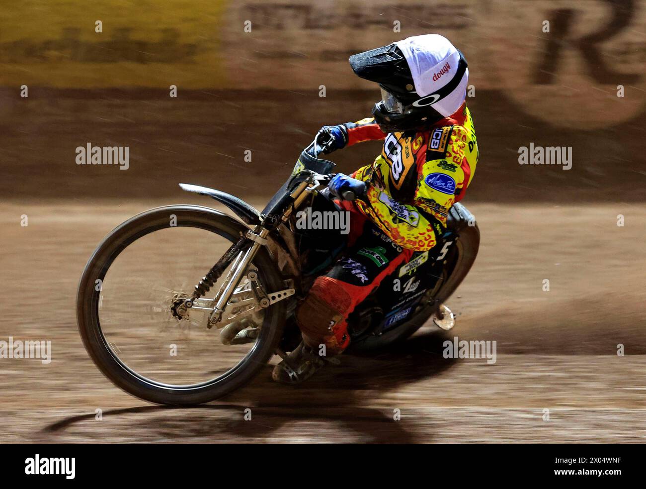 National Speedway Stadium, Manchester on Monday 8th April 2024. Ryan ...