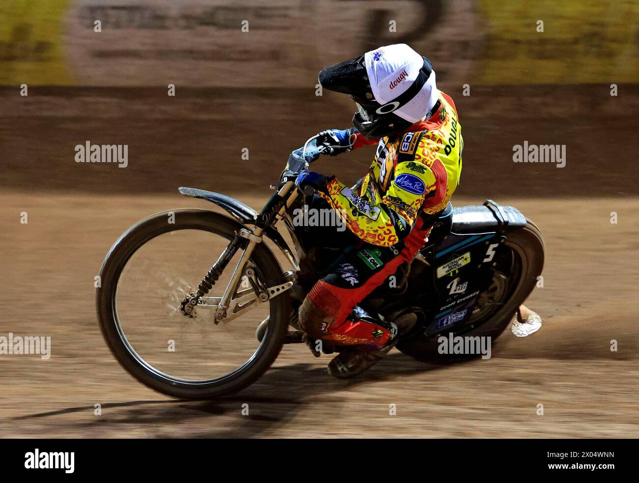 National Speedway Stadium, Manchester on Monday 8th April 2024. Ryan ...