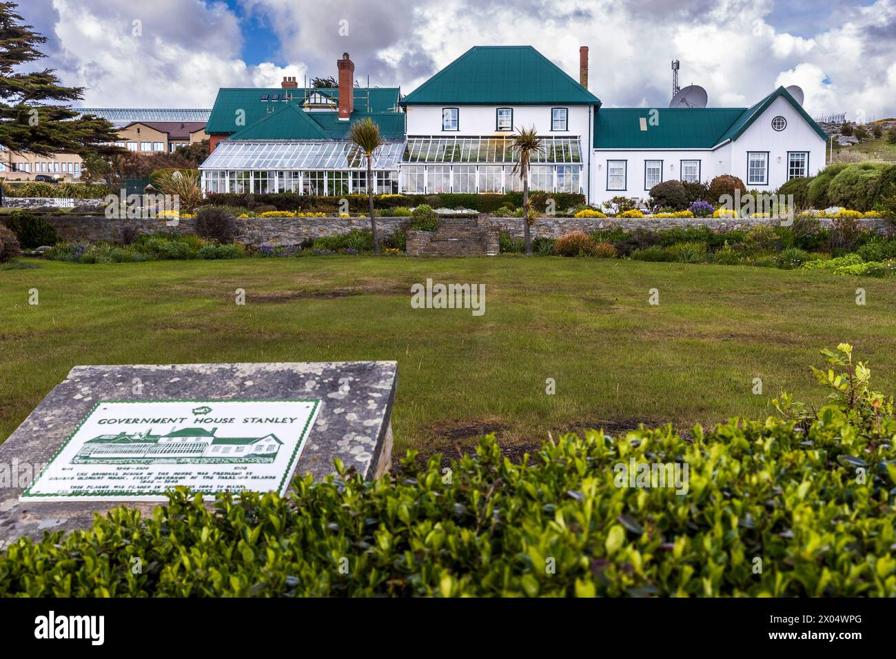Government House, Ross Road, Stanley, Falkland Islands, Saturday ...