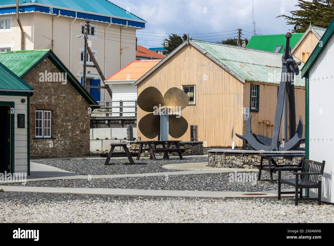 Historic Dockyard Museum, Stanley, Falkland Islands, Saturday, December ...