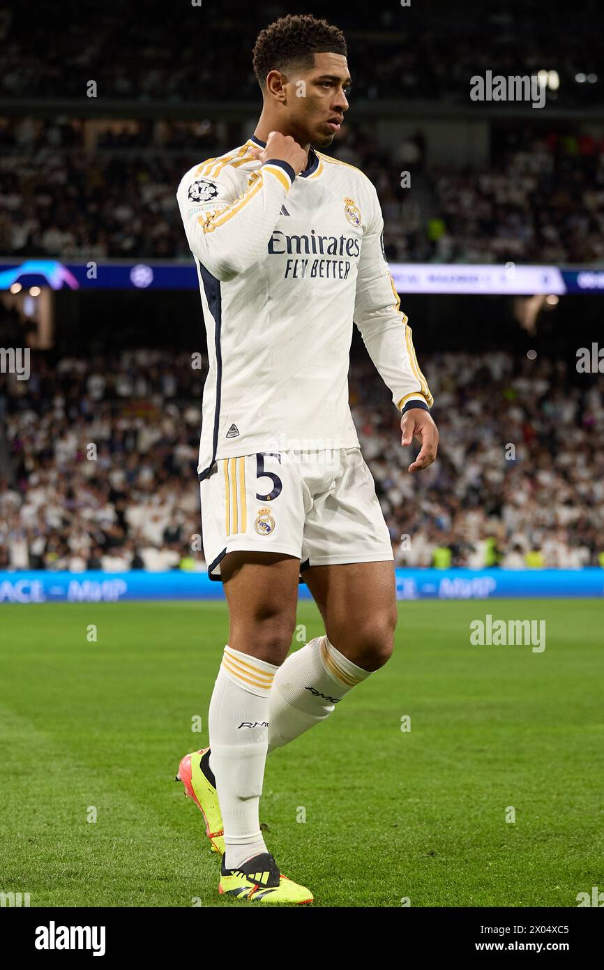 Madrid, Spain. 09th Apr, 2024. Jude Bellingham of Real Madrid during ...