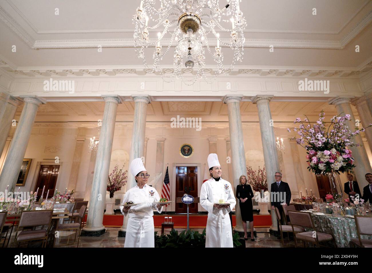 White House Executive Chef Cris Comerford and Executive Pastry Chef ...