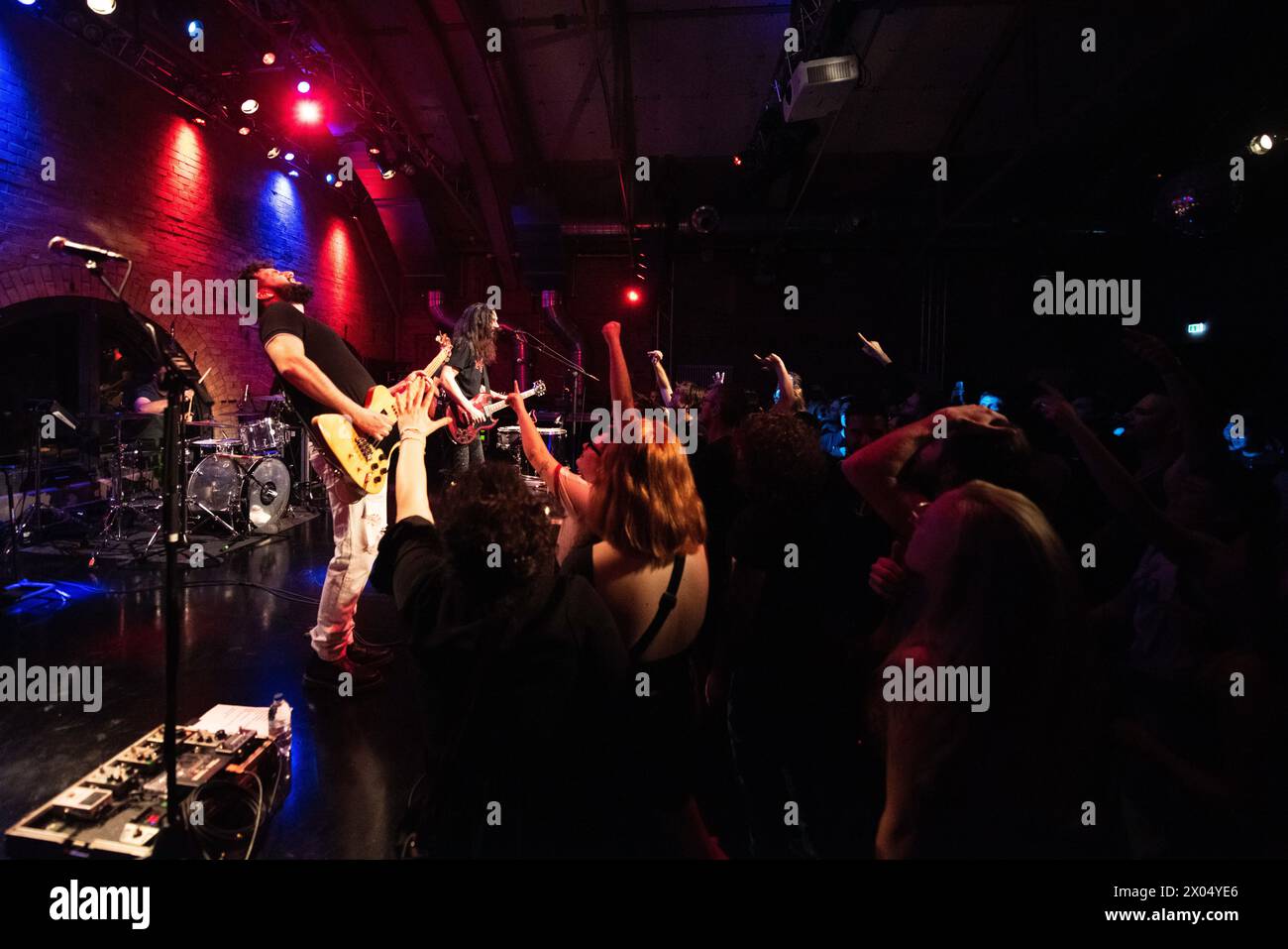 Italian rock band, from Perugia, Fast Animals and Slow Kids, performing ...