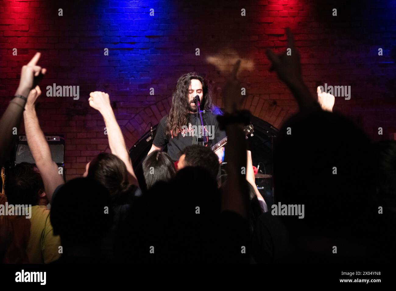 Italian rock band, from Perugia, Fast Animals and Slow Kids, performing ...