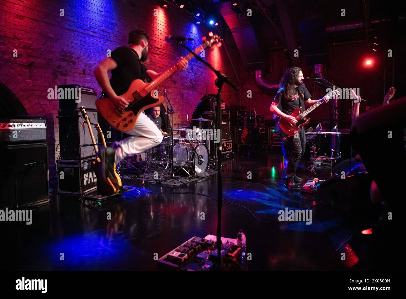 Italian rock band, from Perugia, Fast Animals and Slow Kids, performing ...