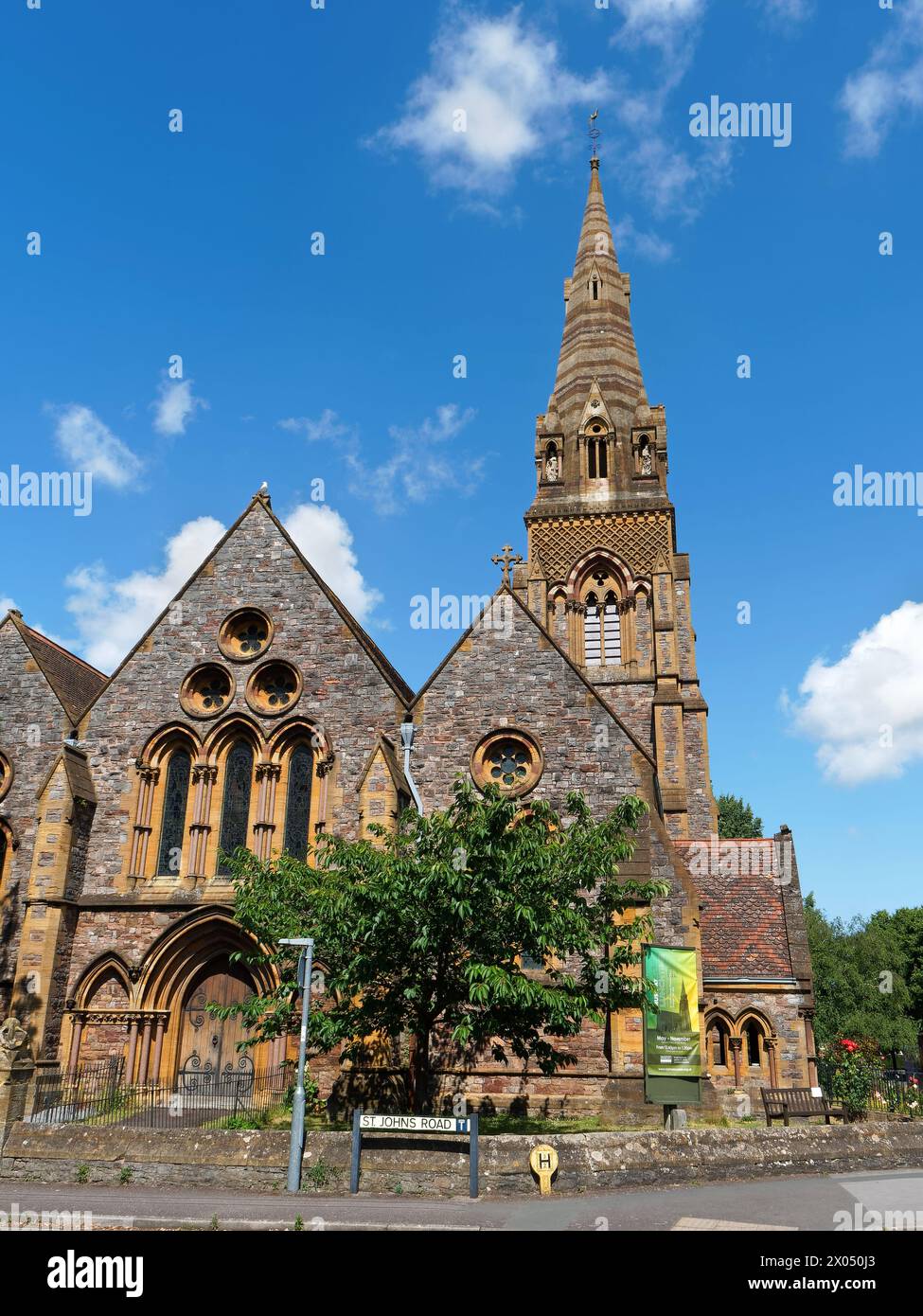 UK, Somerset, Taunton, St John's Church Stock Photo - Alamy