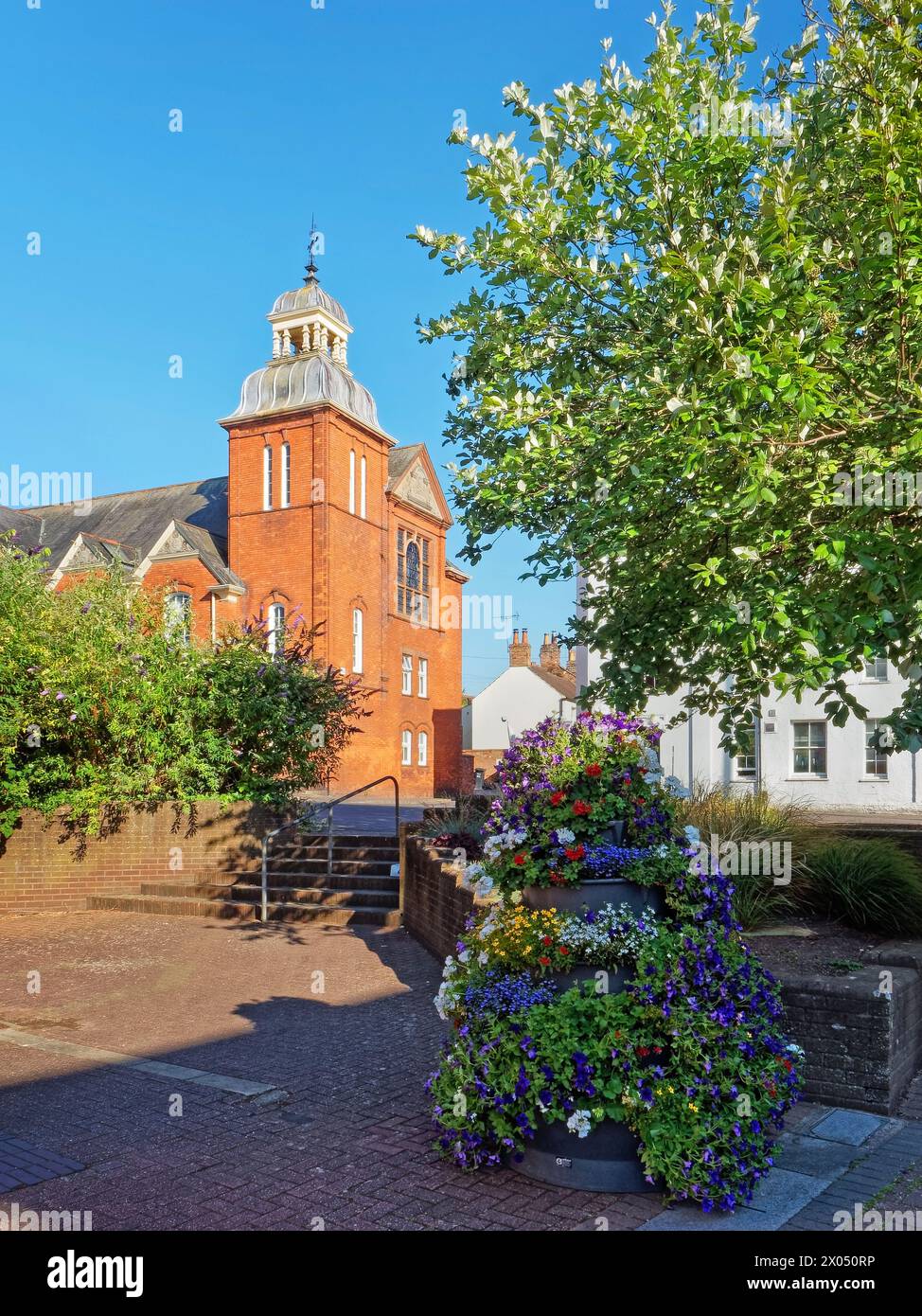 UK, Somerset, Taunton, Vivary Park and Mary Street Memorial Schools ...