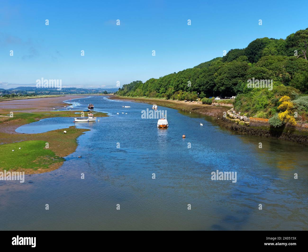 UK, Devon, Axmouth, Axe Estuary Stock Photo - Alamy