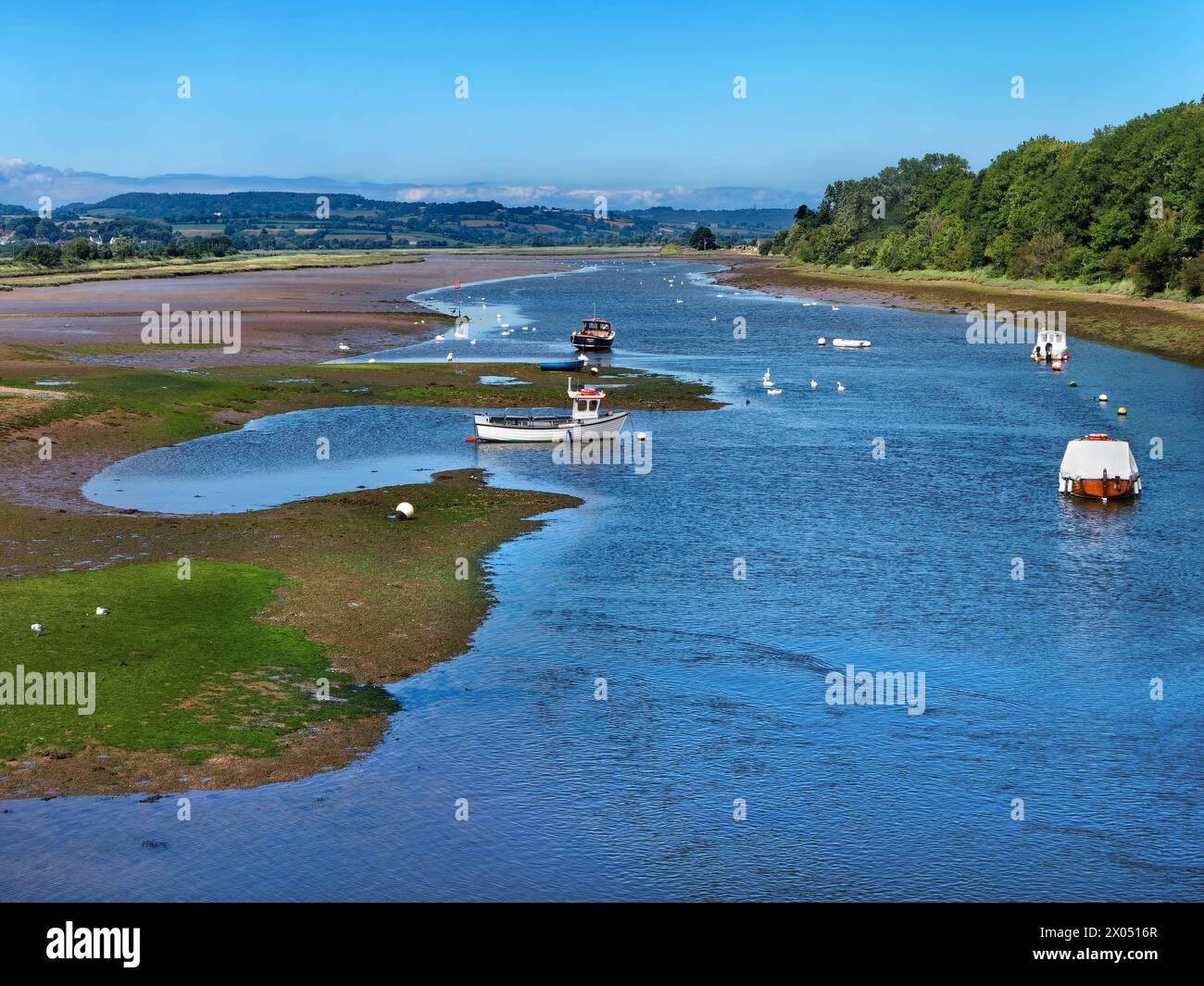 UK, Devon, Axmouth, Axe Estuary Stock Photo - Alamy