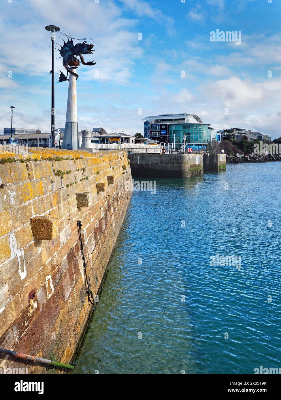 UK, Devon, Plymouth, The Barbican, Sutton Harbour, National Marine ...