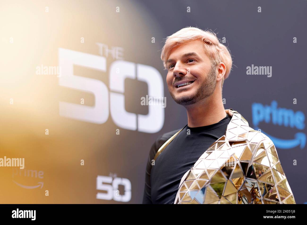 Influencer Sam Dylan kommt zum Social Event der Amazon Show The 50 in ...