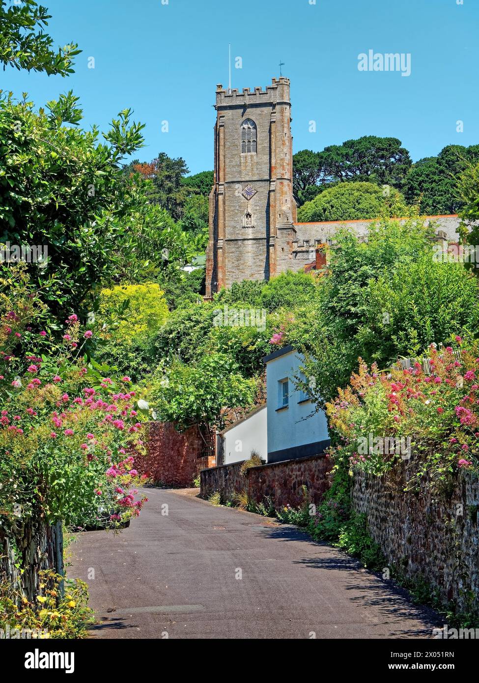 UK, Somerset, Minehead, Church of St Michael Stock Photo - Alamy