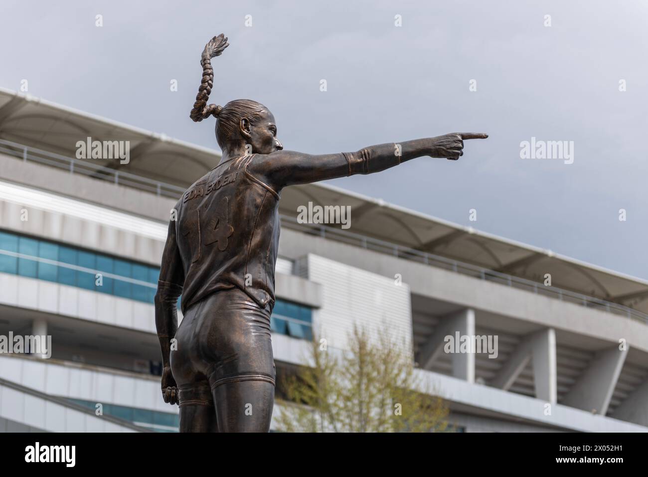 ISTANBUL, TURKEY - APRIL 7, 2024: Legend Fenerbahce volleyball player ...