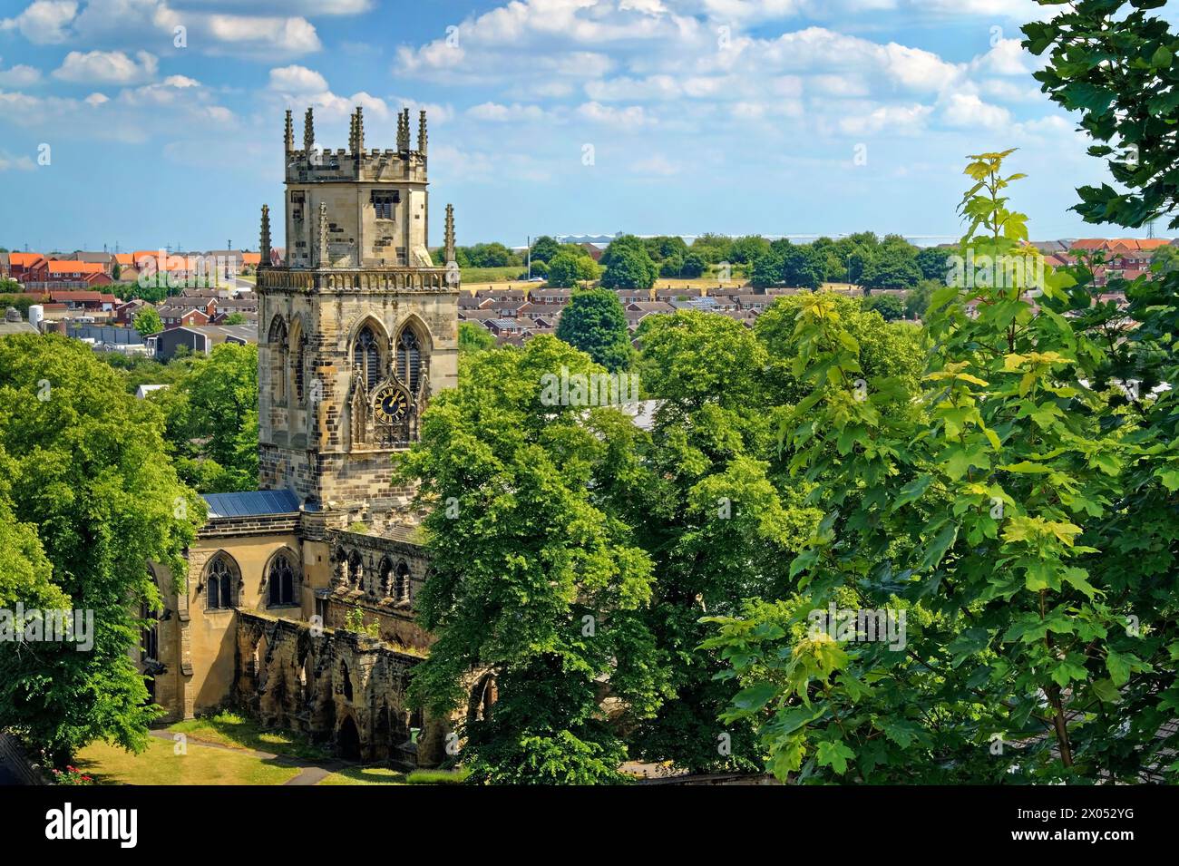 Pontefract all saints church hi-res stock photography and images - Alamy