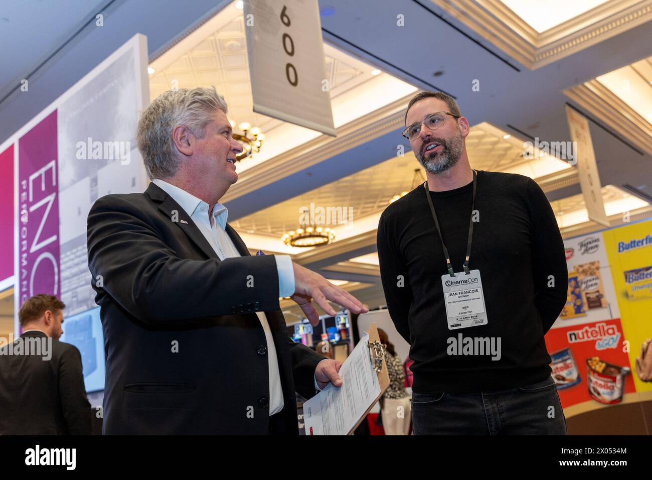 Las Vegas, USA. 09th Apr, 2024. Michael O'Leary, NATO President and CEO ...