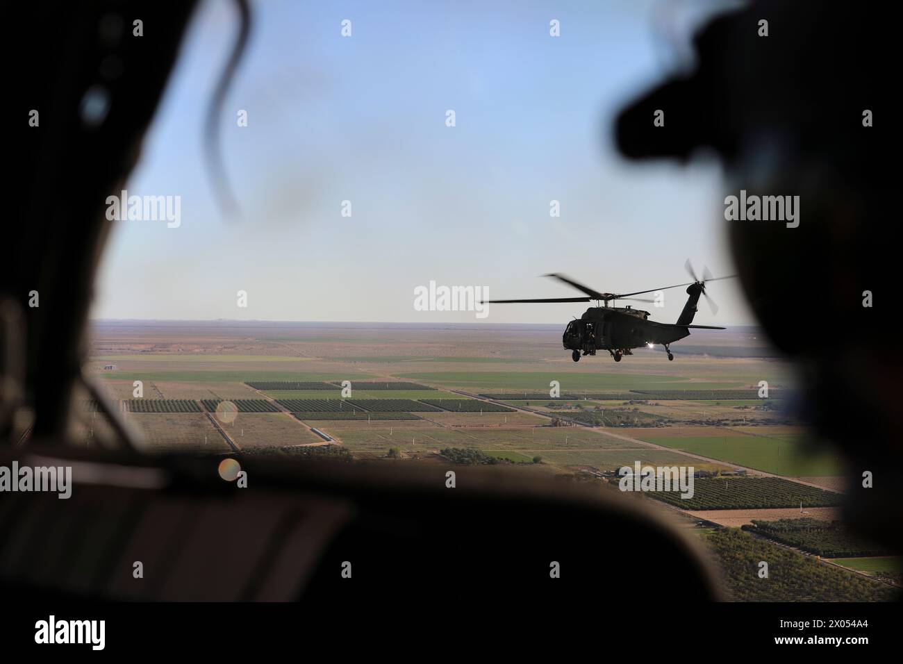 U.S. Army aviators, assigned to 207th Aviation Troop Command, transport ...