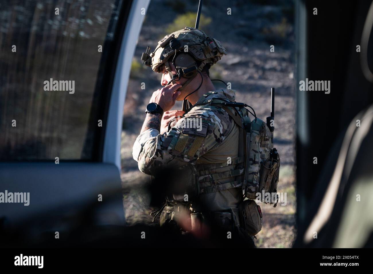 U.S. Air Force Staff Sgt. Matthew Gutierrez, a 422nd Test and ...