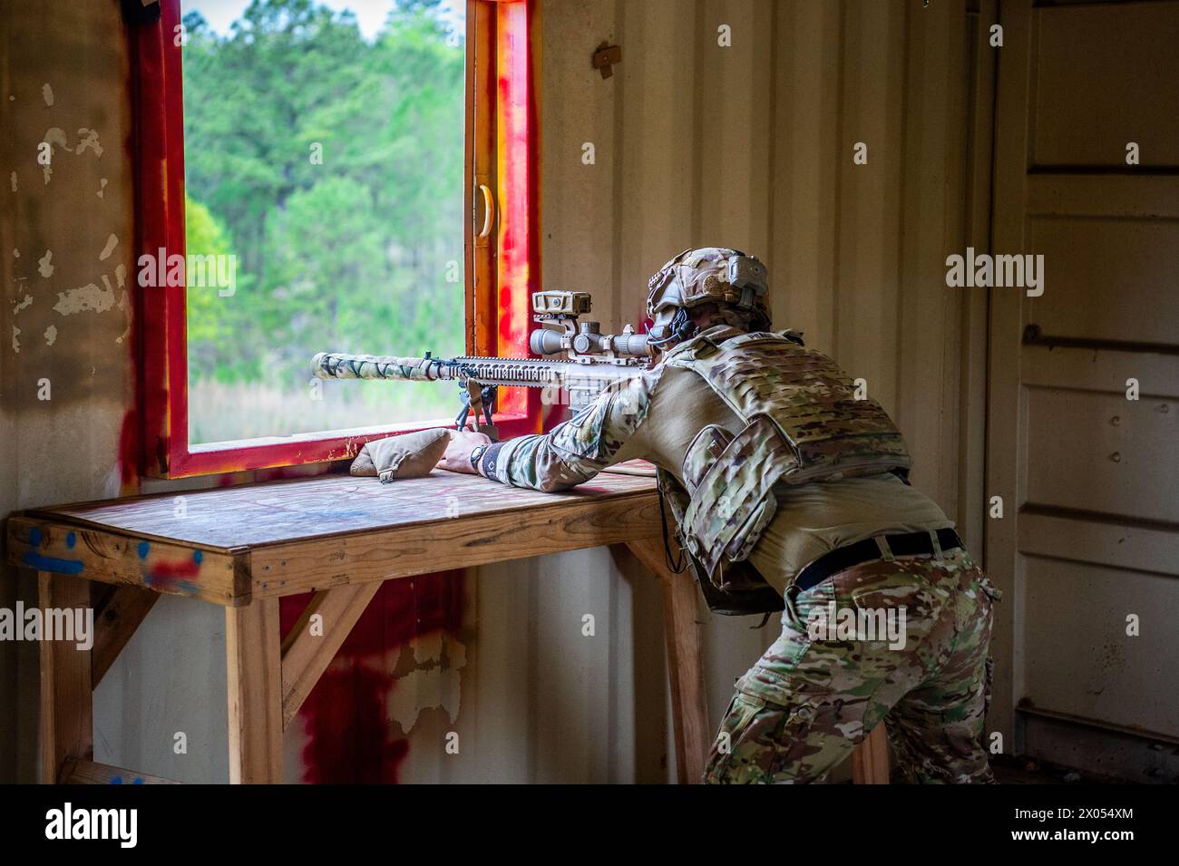 Sniper teams and coaches from across the globe compete during the ...
