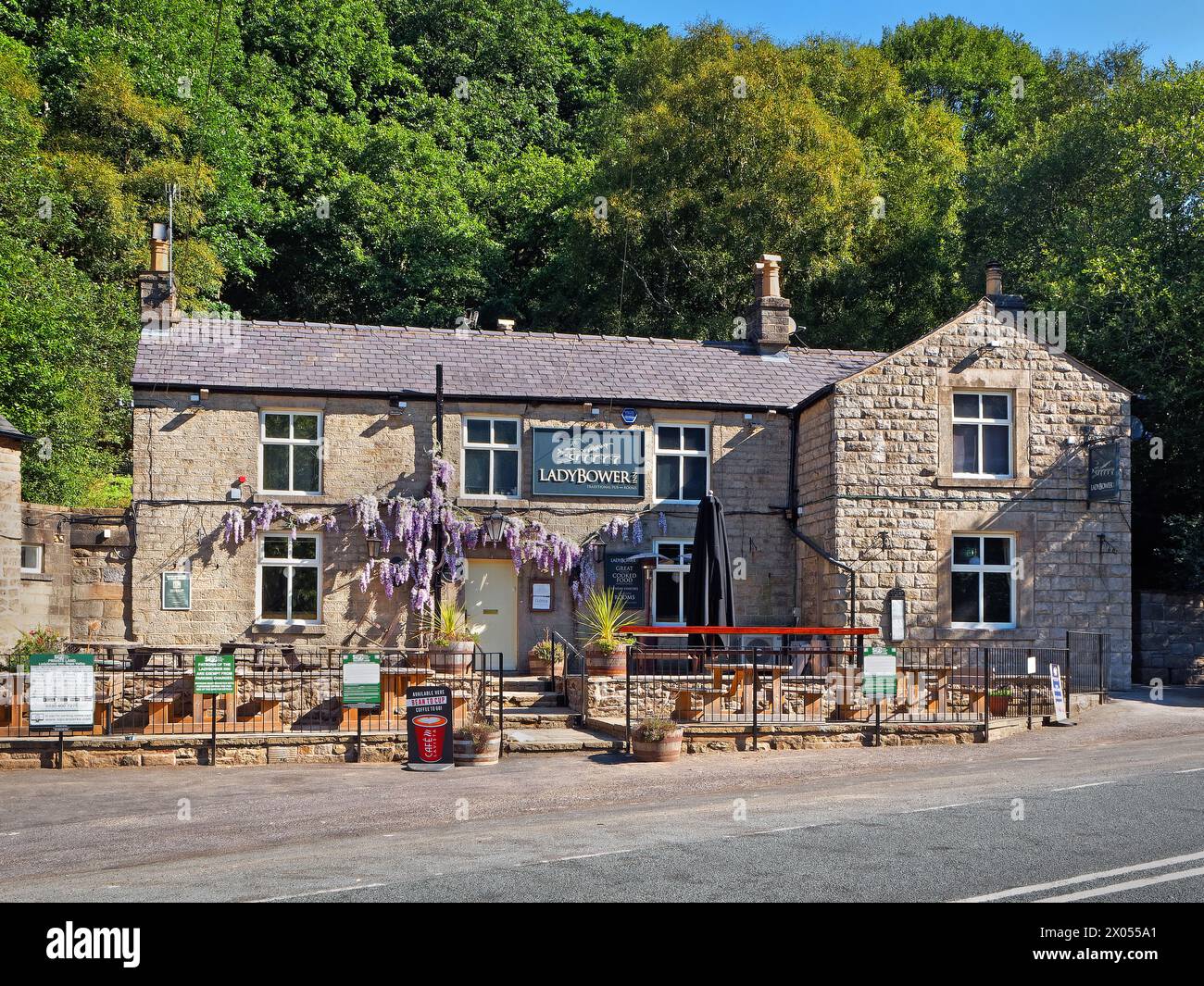 UK, Derbyshire, Peak District, Ladybower Inn Stock Photo - Alamy