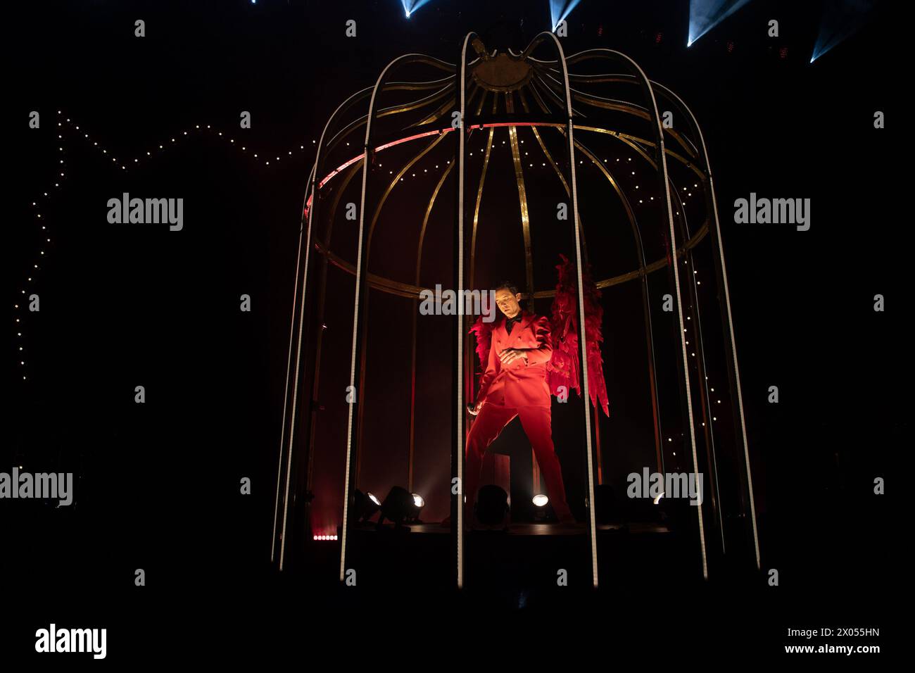 London, UK. 09 Apr 2024. Mika (born Michael Holbrook Penniman Jr ...
