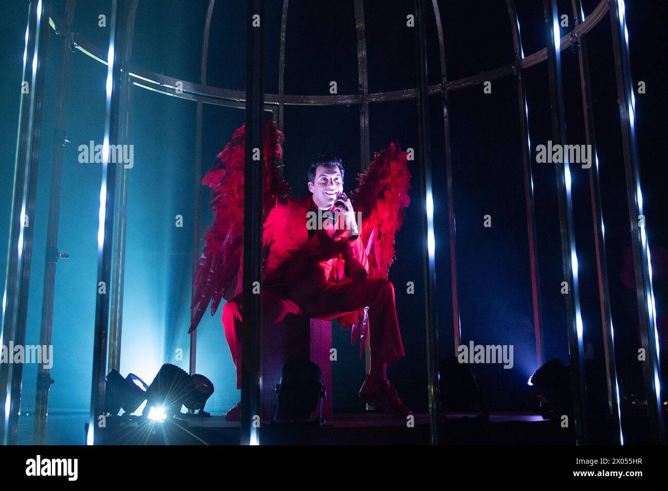 London, UK. 09 Apr 2024. Mika (born Michael Holbrook Penniman Jr ...