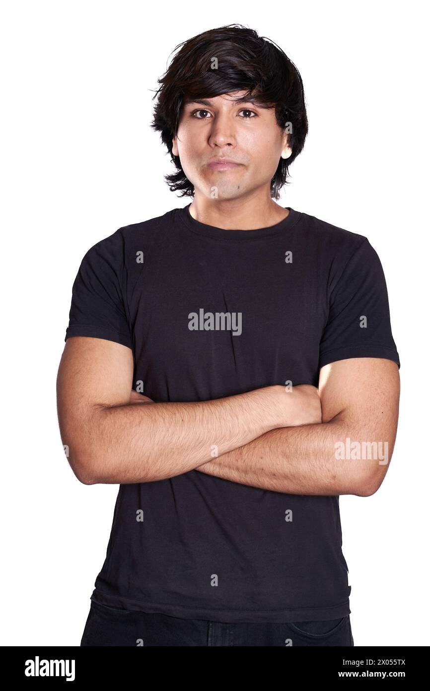 Body language crossed arms hi-res stock photography and images - Alamy