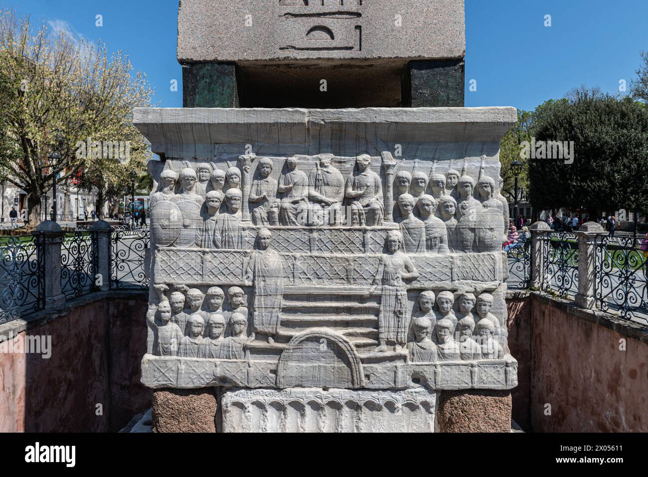 ISTANBUL, TURKEY - MAY 7, 2024: Obelisk of Theodosius (Egyptian Obelisk ...