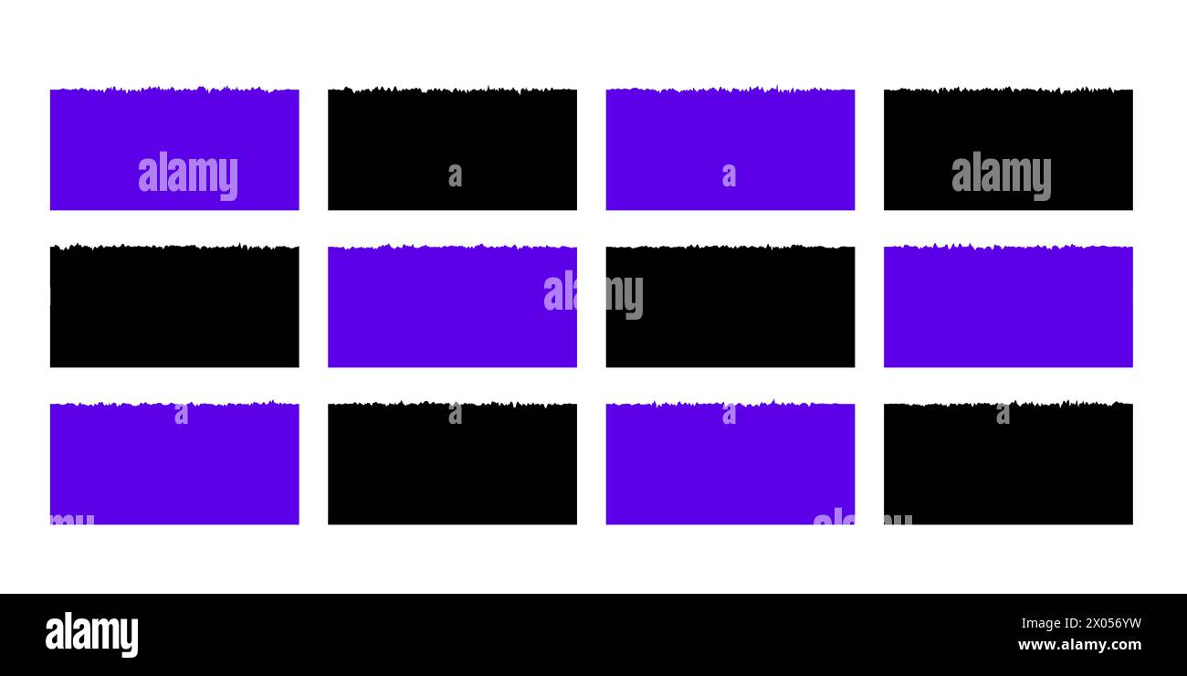 Pieces torn paper brush Stock Vector Images - Alamy