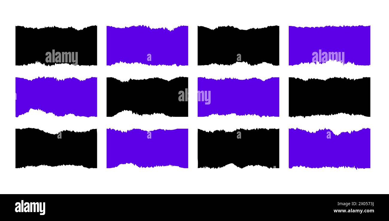 Vector set of cut torn paper pieces Stock Vector Image & Art - Alamy Vector set of cut torn paper pieces Stock Vector Image & Art - Alamy