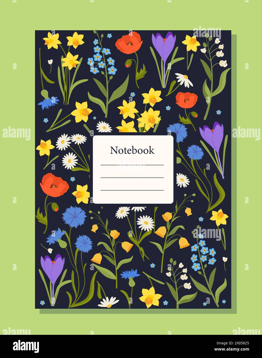 Abstract creative artistic diary Stock Vector Images - Alamy