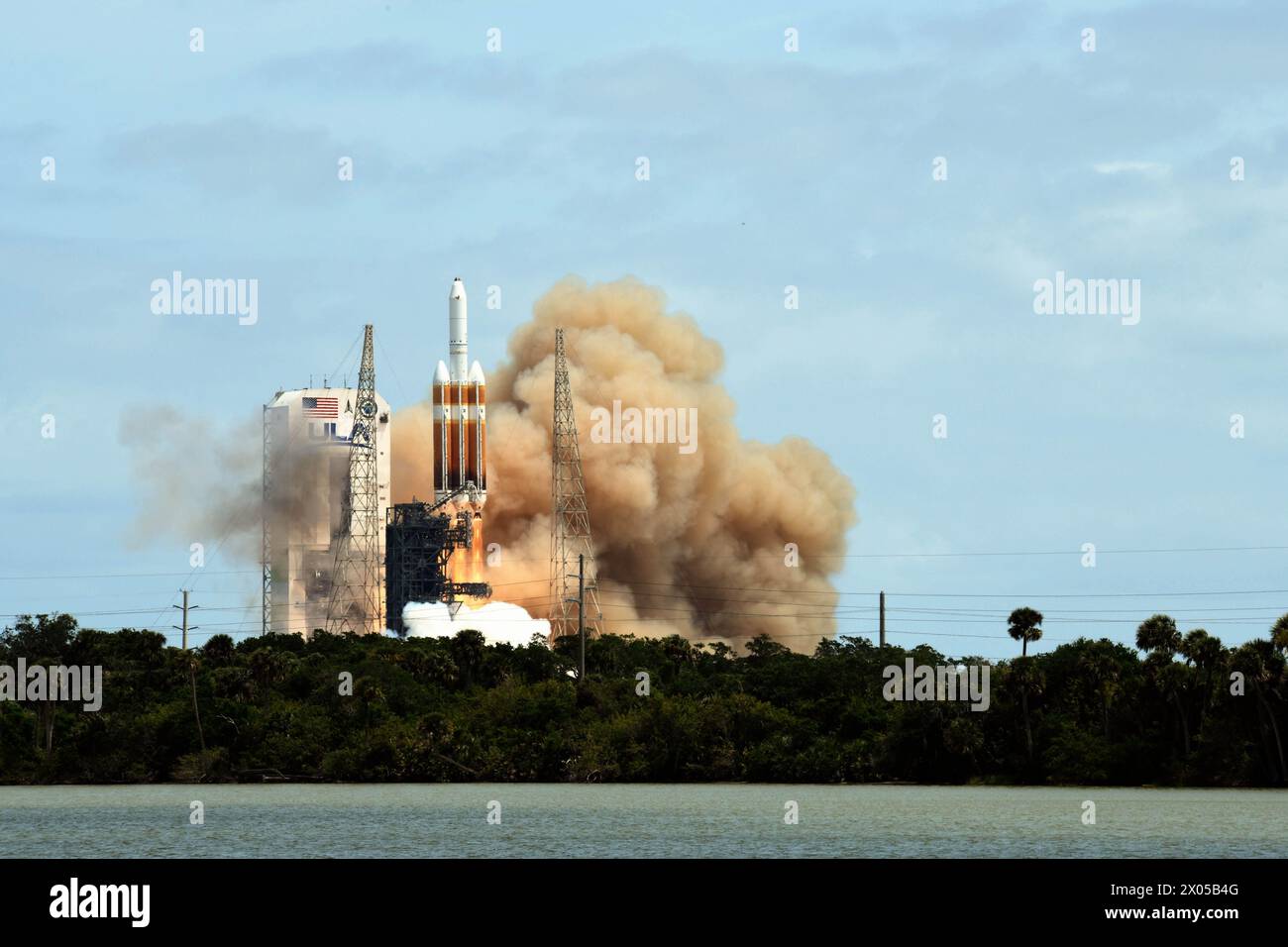 Cape Canaveral Space Force Station, Brevard County, Florida, USA. (April 9, 2024) - The Delta ...