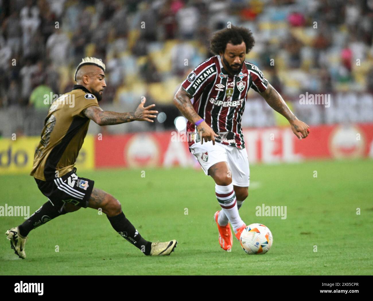 Rio de Janeiro-Brazil, April 9, 2024, Copa Libertadores das Américas ...