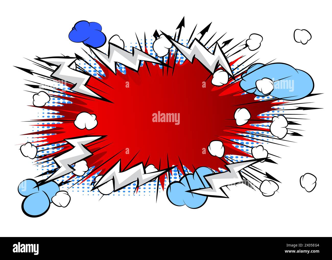 Vintage Cartoon Backgrounds, comic book backdrop. Retro vector comics ...