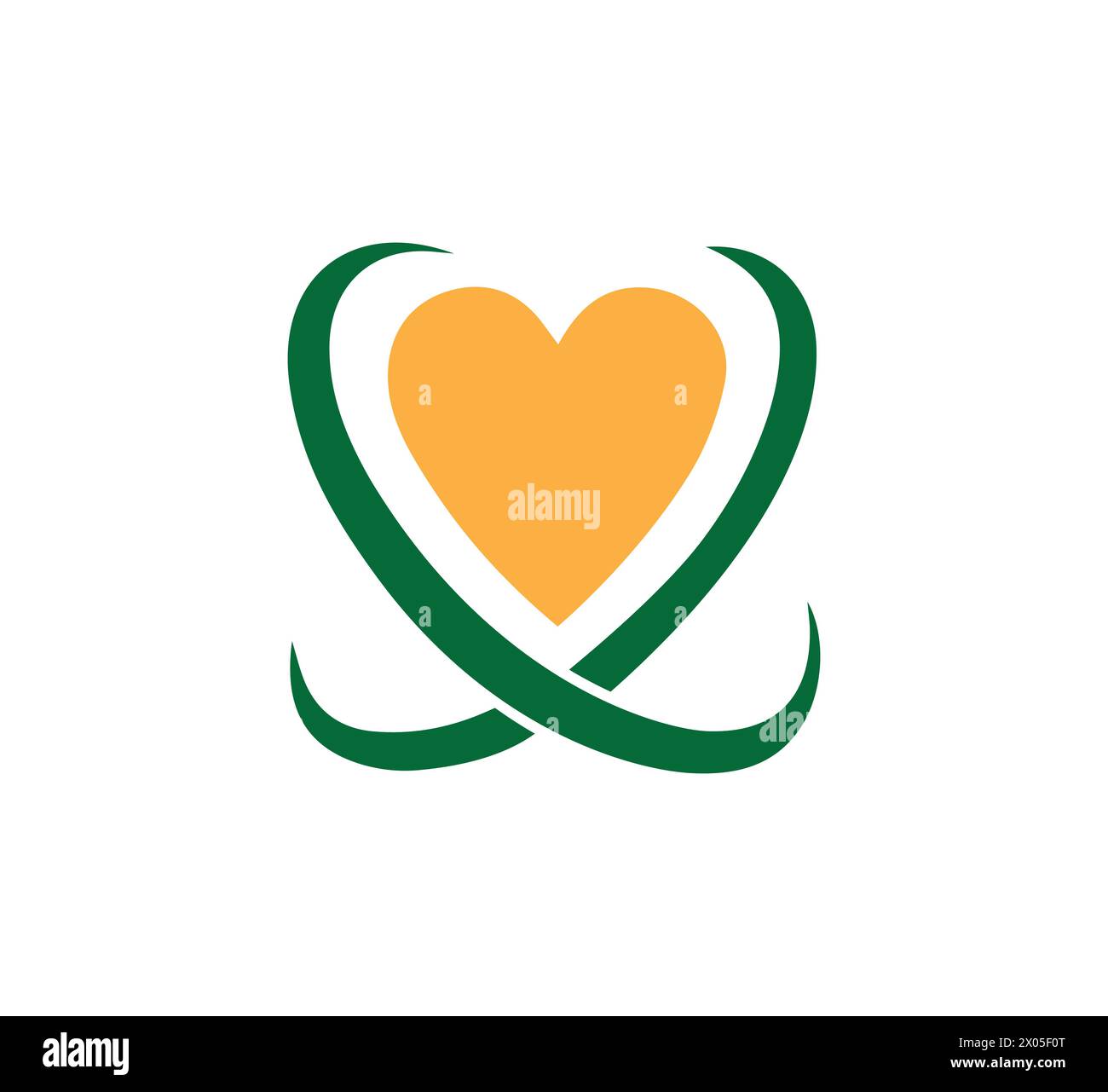 Heart logo vector Stock Vector Image & Art - Alamy