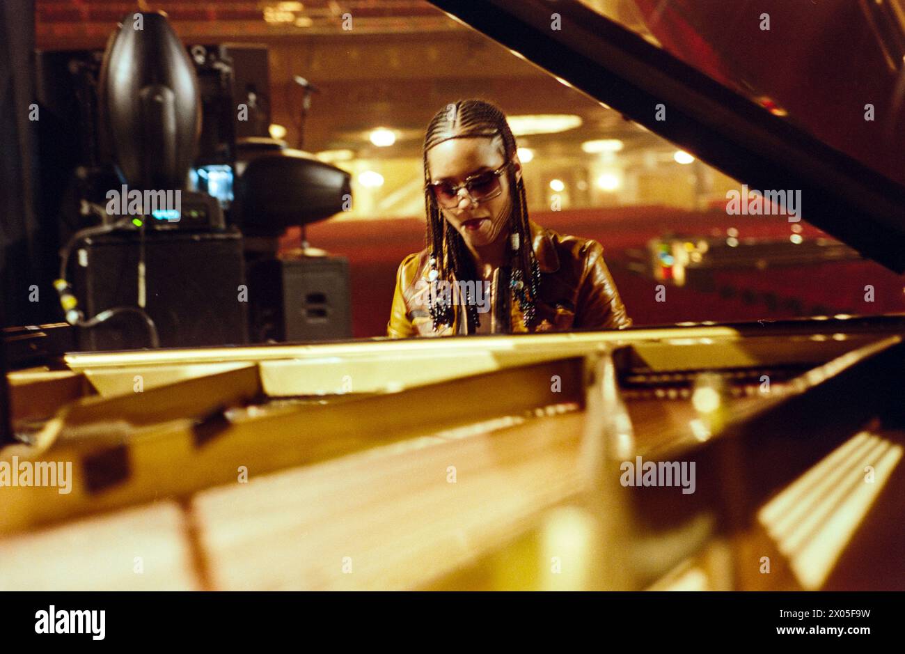 Alicia Keys portrait session in 2001 Credit: Ross Pelton / MediaPunch ...