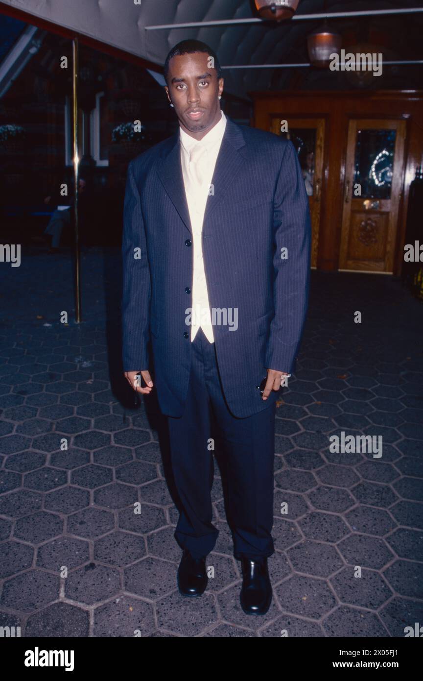 Sean "Puffy" Combs attends the christening party for his son Christian ...