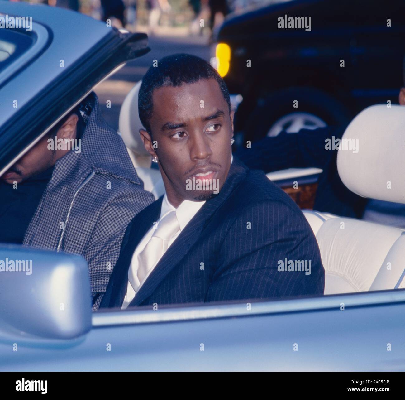 Sean "Puffy" Combs attends the christening party for his son Christian ...