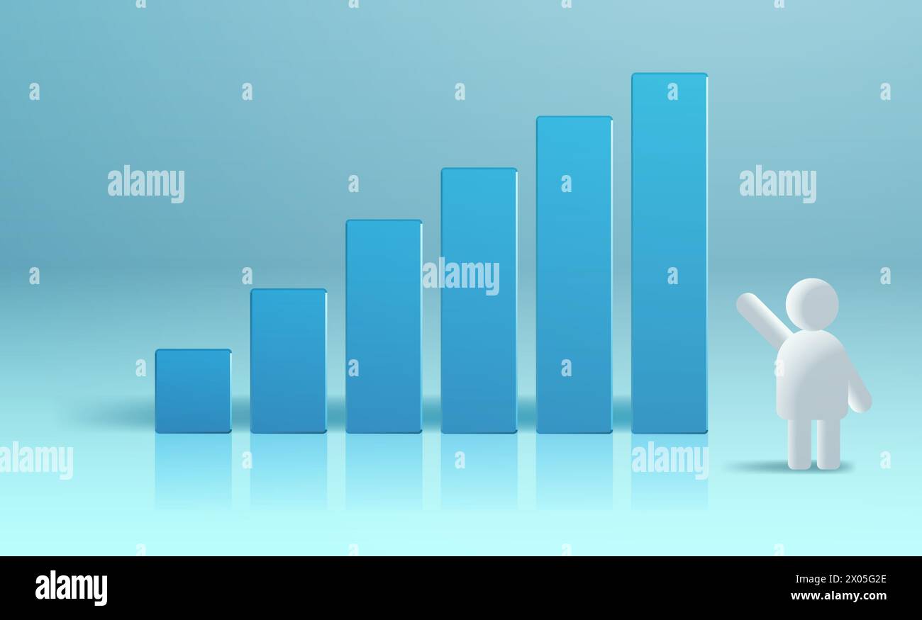 people icon person symbol for infographic human figure near statistic ...