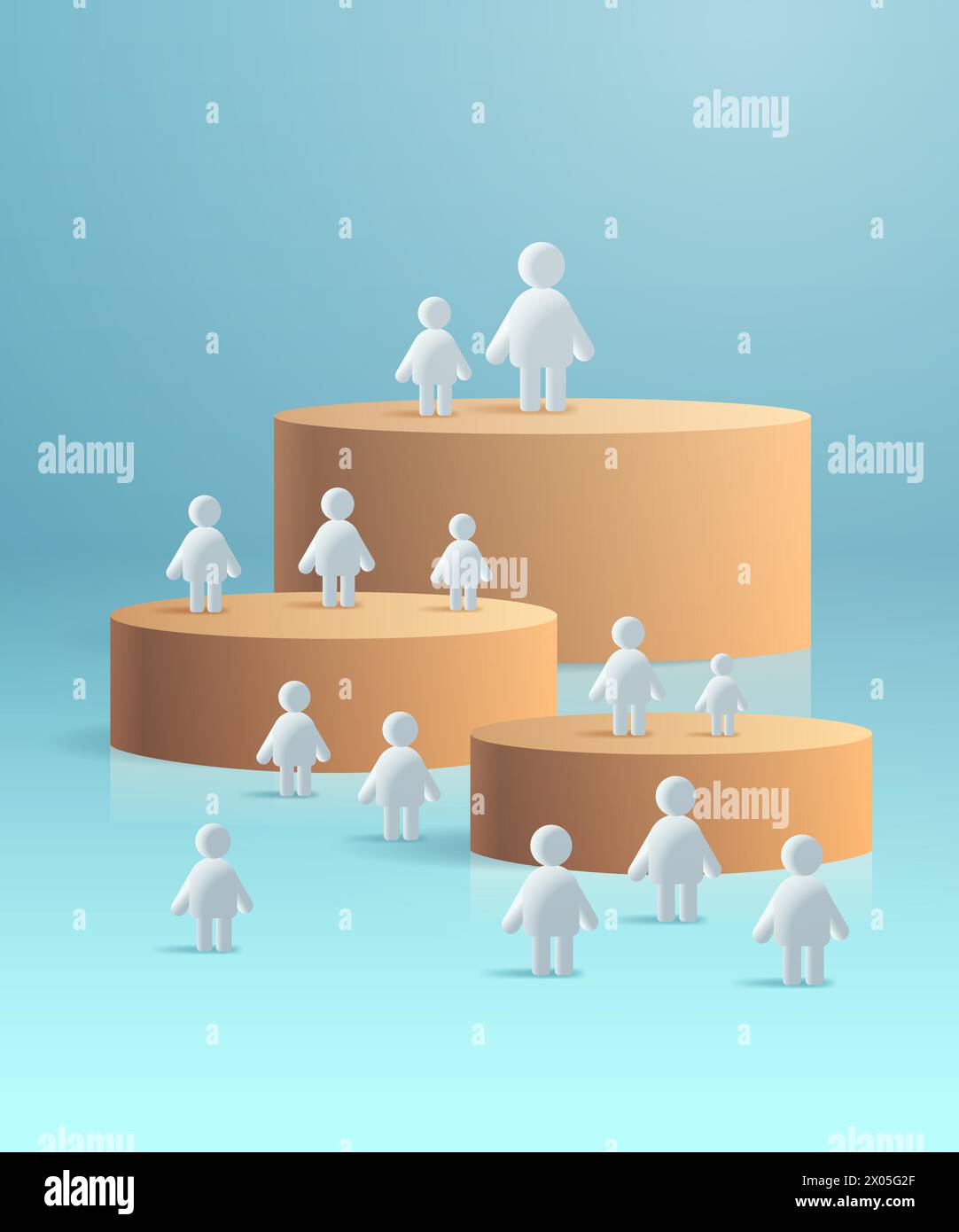 people icons person symbols for infographic human figures near ...