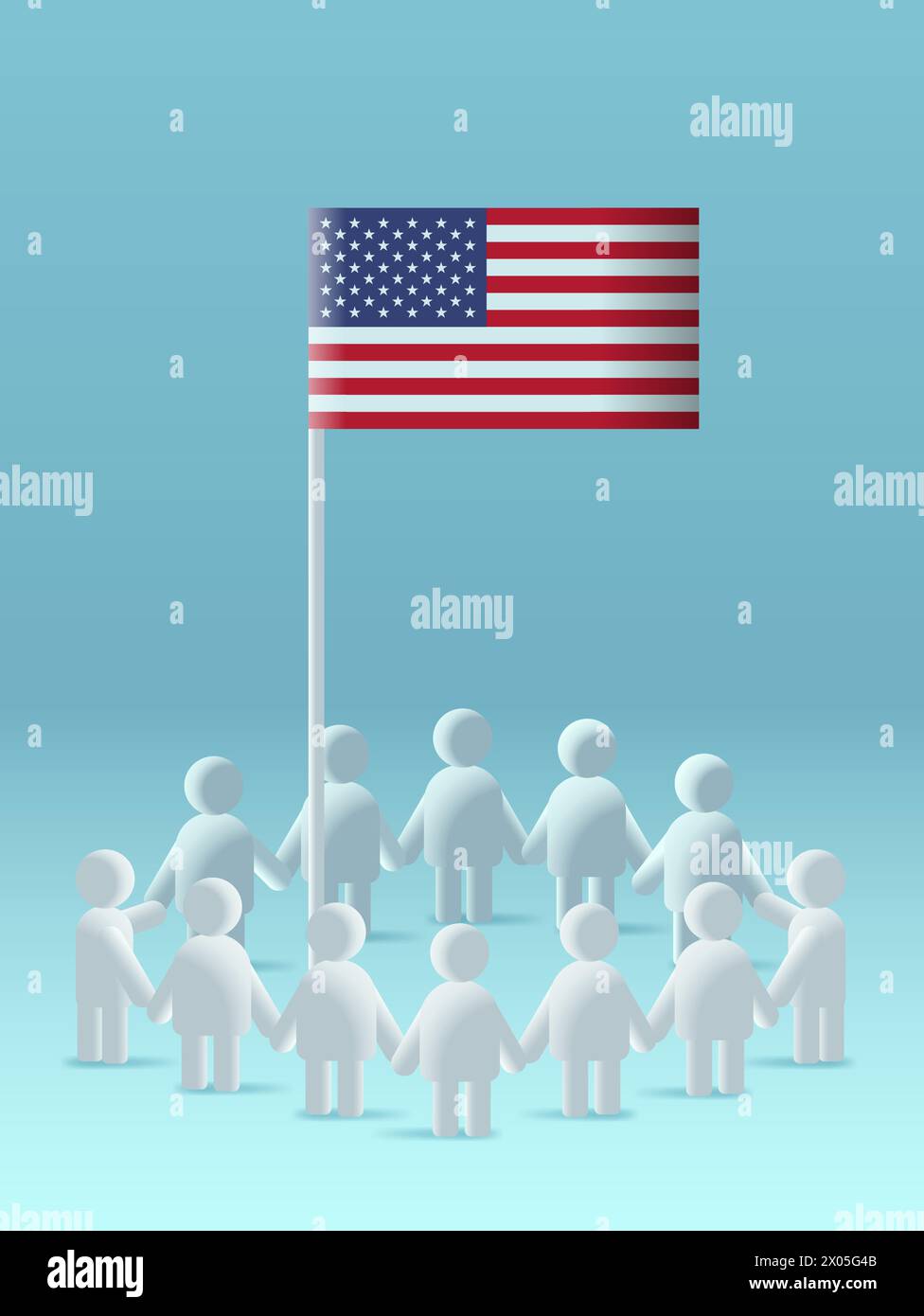 people icons group person symbols for infographic human figures voters ...