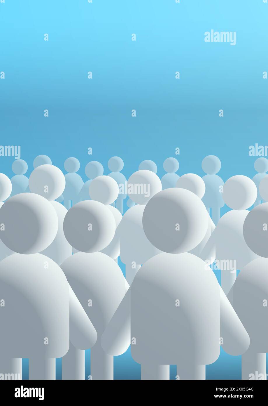 people icons group person symbols for infographic human figures set ...