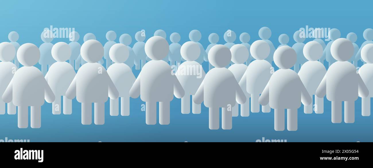 people icons group person symbols for infographic human figures set ...