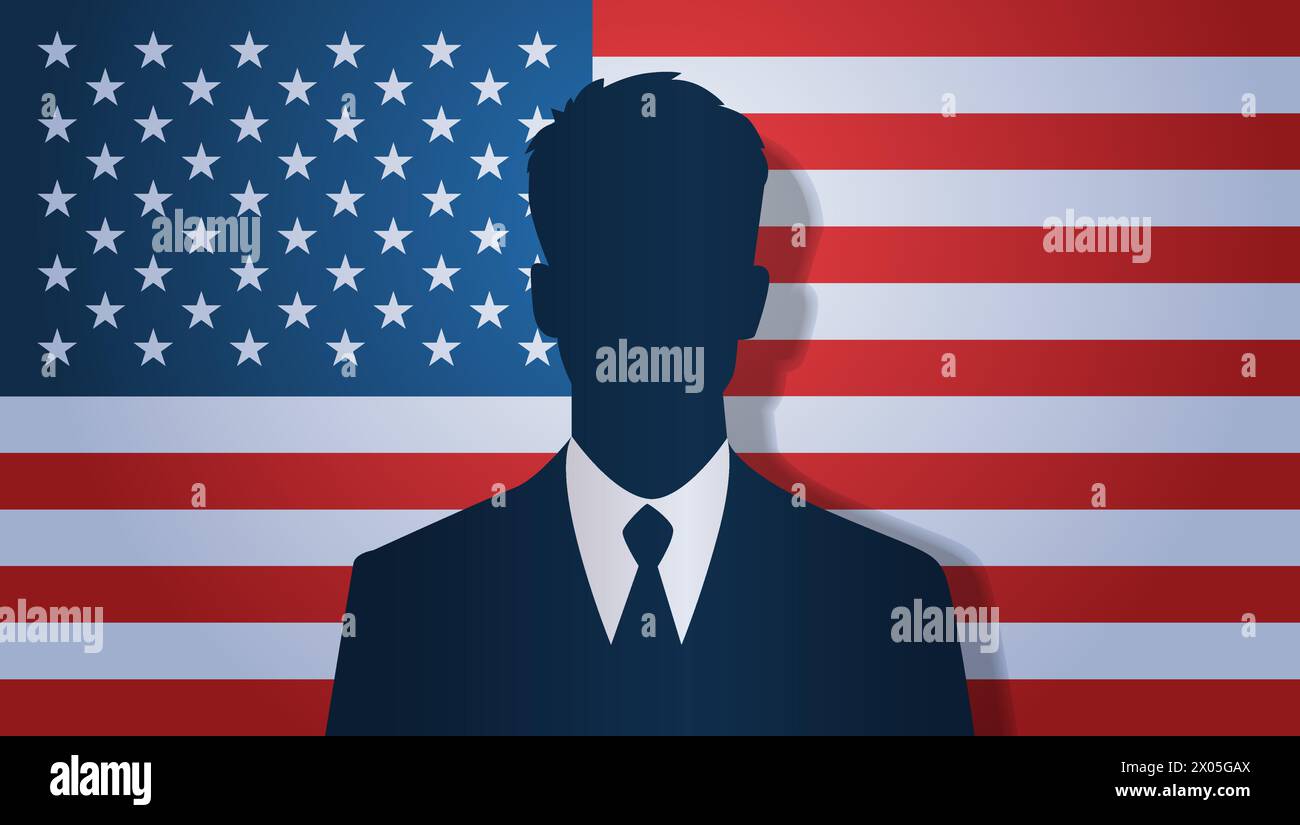 male facing president of United States presidential election USA ...
